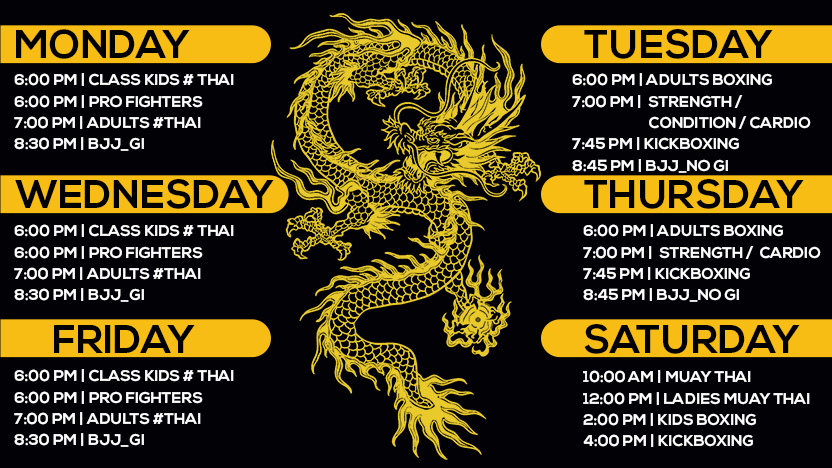 thai fighters ldn – No Fear | Time To Change